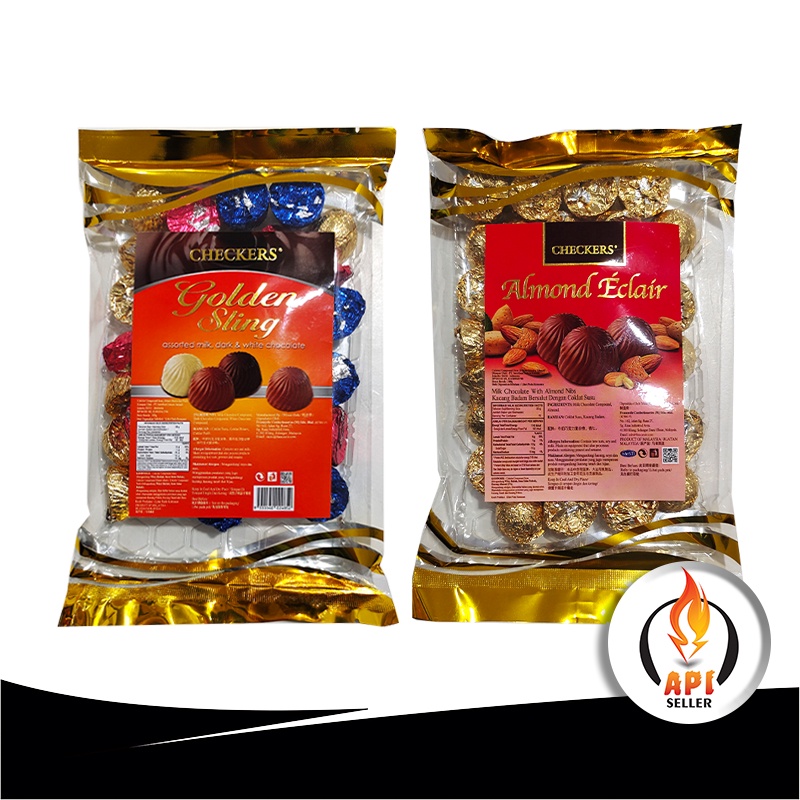 Jual CHECKERS BULK PACK CHOCOLATE 300g | Shopee Indonesia