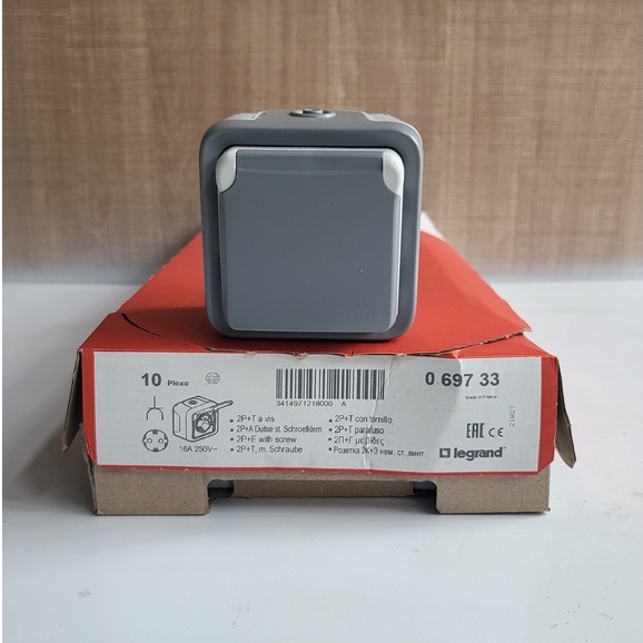 Jual Legrand Stop Kontak Socket Outbow 16A Grey (LG-69733) | Shopee Indonesia