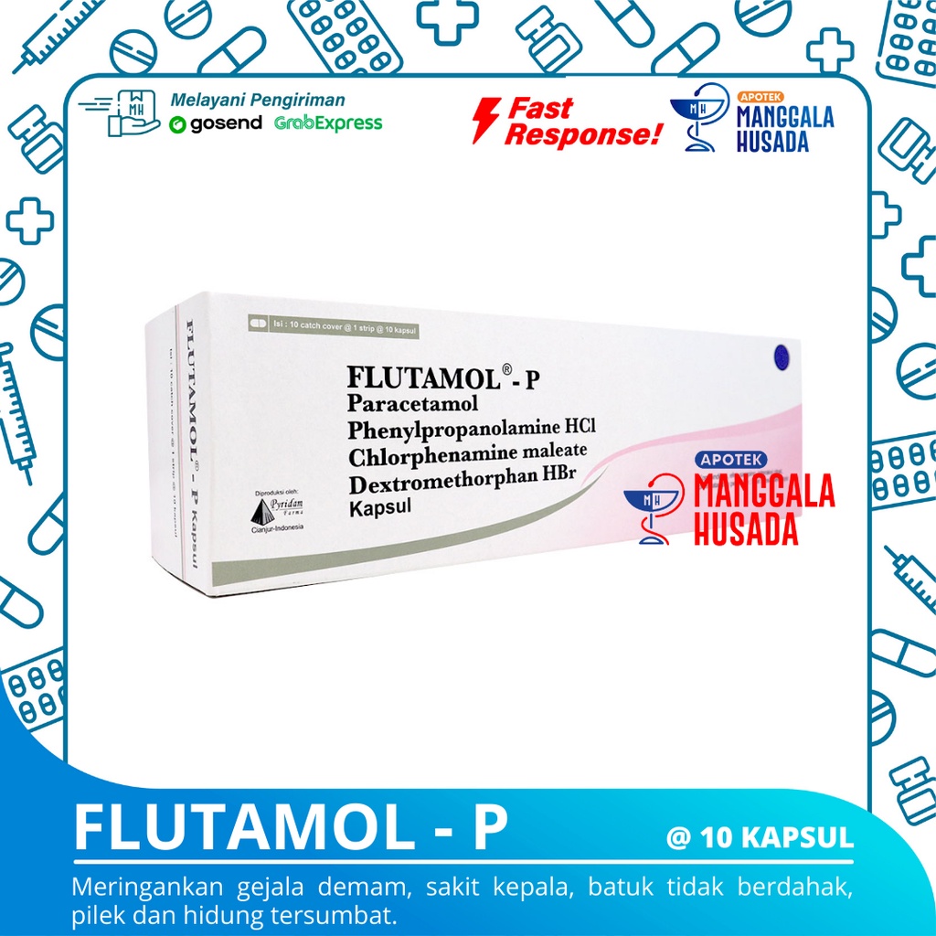 Jual FLUTAMOL - P PER STRIP @ 10 KAPSUL | Shopee Indonesia