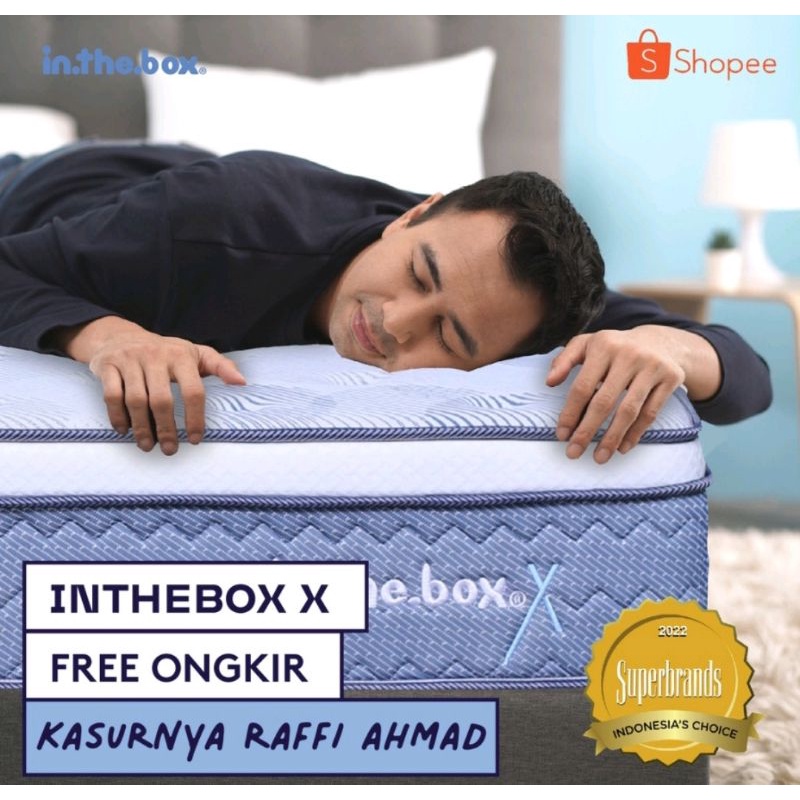 Jual kasur in the box X (plus top) | Shopee Indonesia
