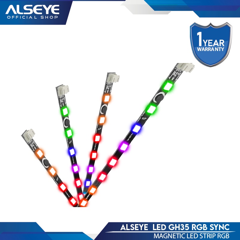 Jual Led Magnetic Led Strip Alseye RGB GH35 Light Magnetic Casing PC ...