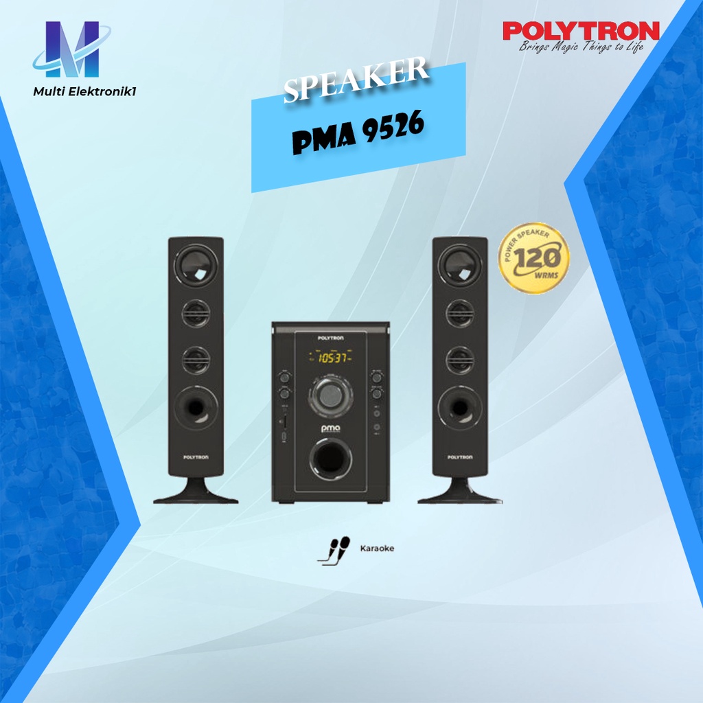 Jual SPEAKER AKTIF POLYTRON PMA 9526 PMA-9526 | Shopee Indonesia