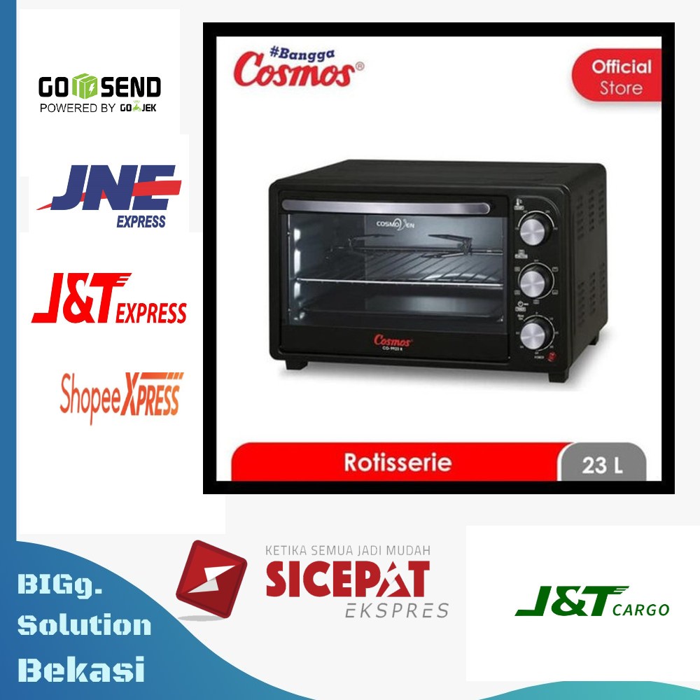 Jual Cosmos Oven Listrik 23 Liter CO-9923 RB - BBQ Rotisserie | Shopee ...