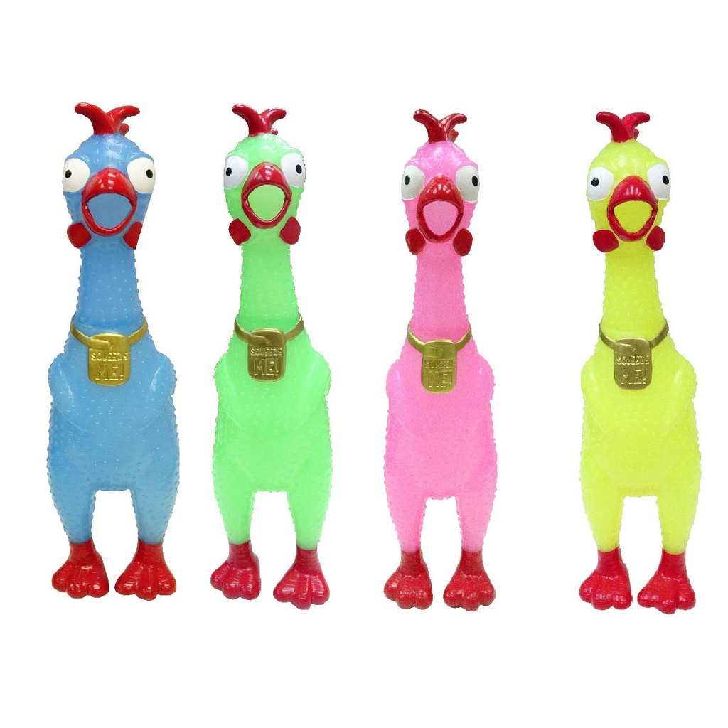 Jual MAINAN ANAK - ANIMOLDS SCREAMING CHICKEN GLOW MINI CHICKEN 16,5CM ...