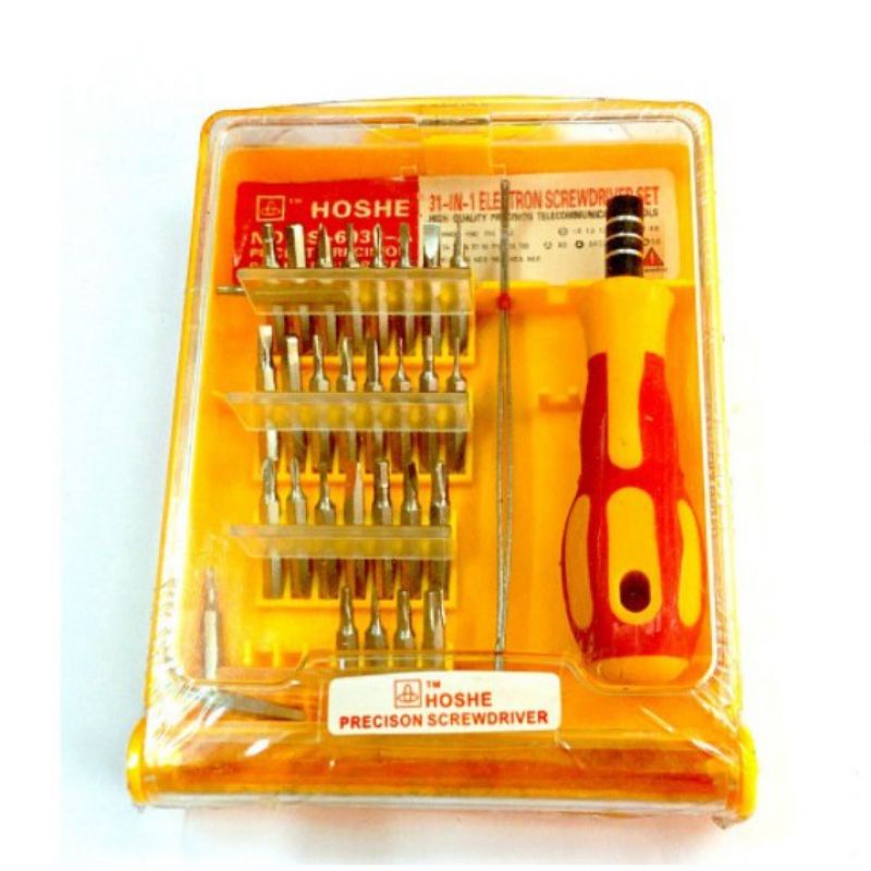Jual Obeng Set Toolkit Kotak 32 In 1 Lengkap Dengan Pinset | Shopee ...