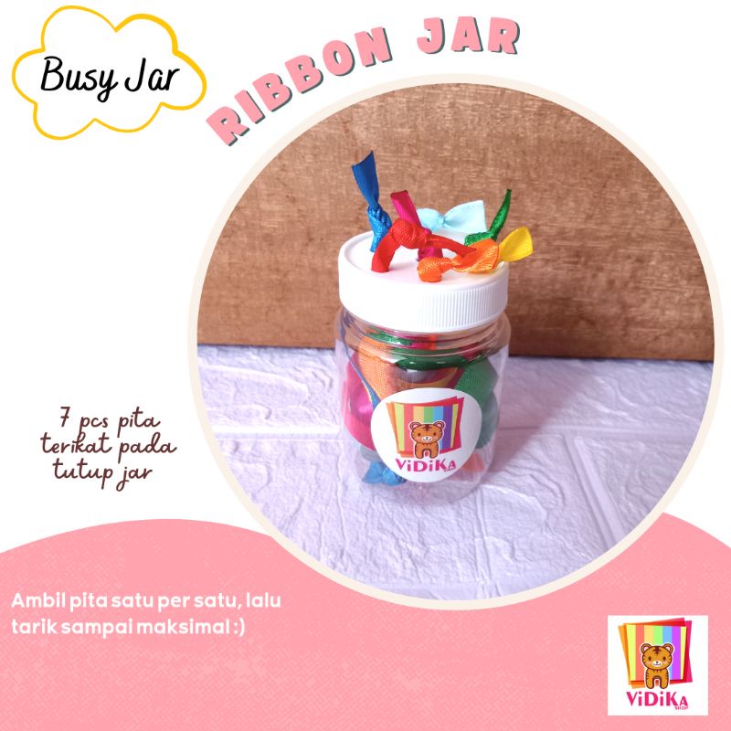 Jual BUSY JAR/ Stick Jar/ Ribbon Jar/ Ring Jar | Shopee Indonesia
