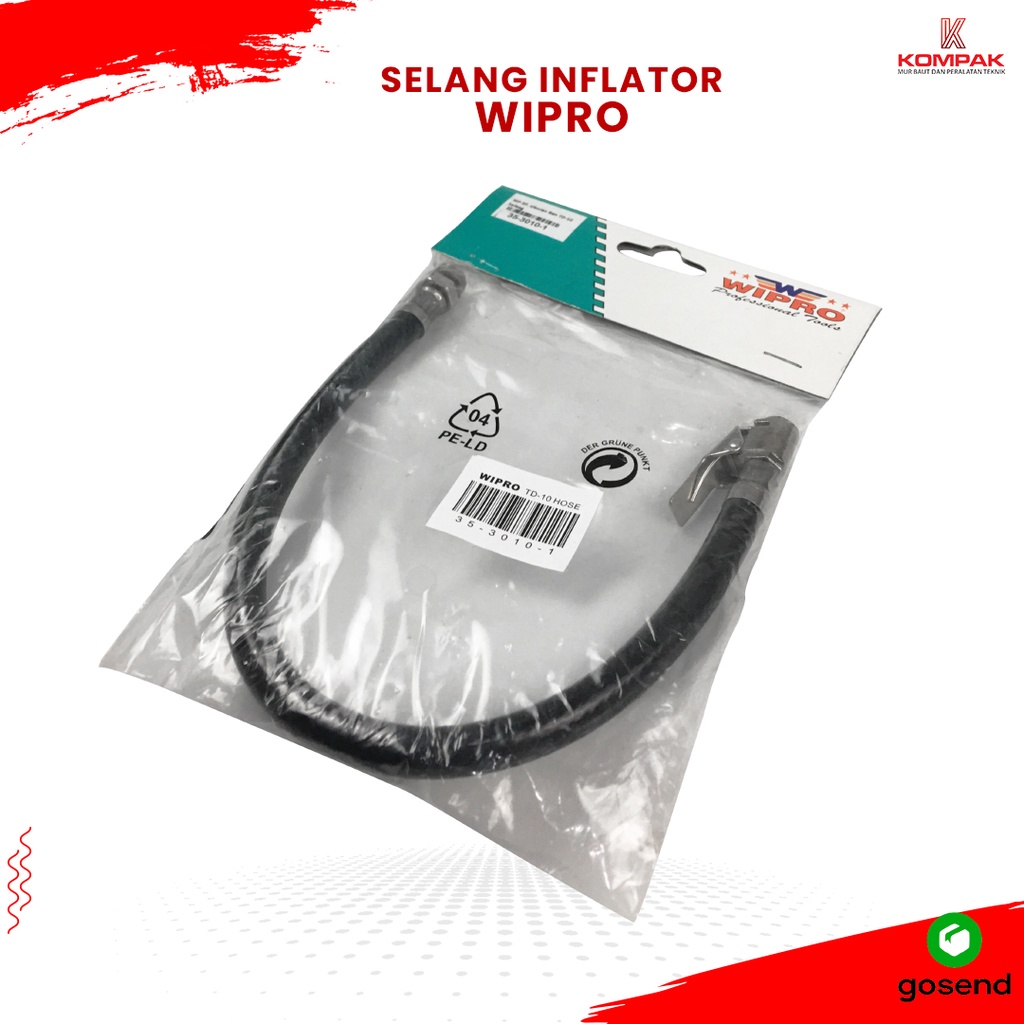 Jual SELANG PENGISIAN ANGIN TD 10 WIPRO - UKURAN BAN 3 FUNGSI SELANG | Shopee Indonesia