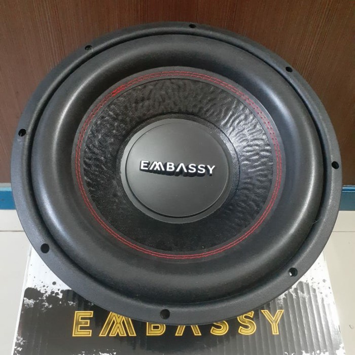 Jual Speaker Subwoofer 12 Inch Embassy Em 1202 J Double Coil | Shopee Indonesia