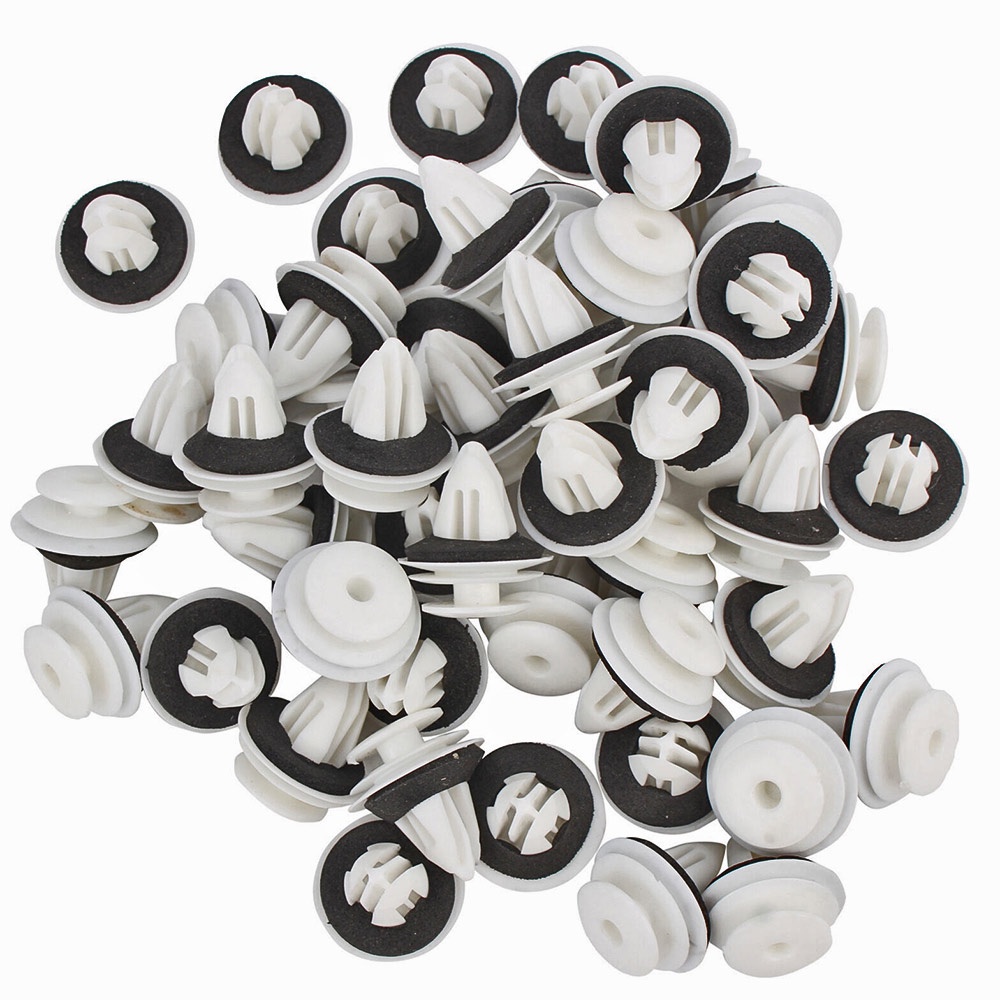 Jual Kancing Klip 10Pcs Door Trim Panel Retainer Paku Keling Putih ...