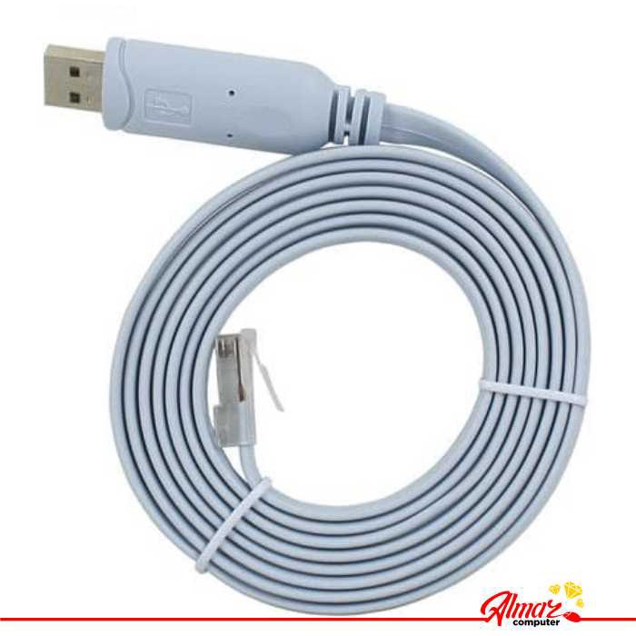 Jual Kabel Console FTDI USB - RJ45 / Cisco Cable Usb to RJ-45 / 6 feet ...