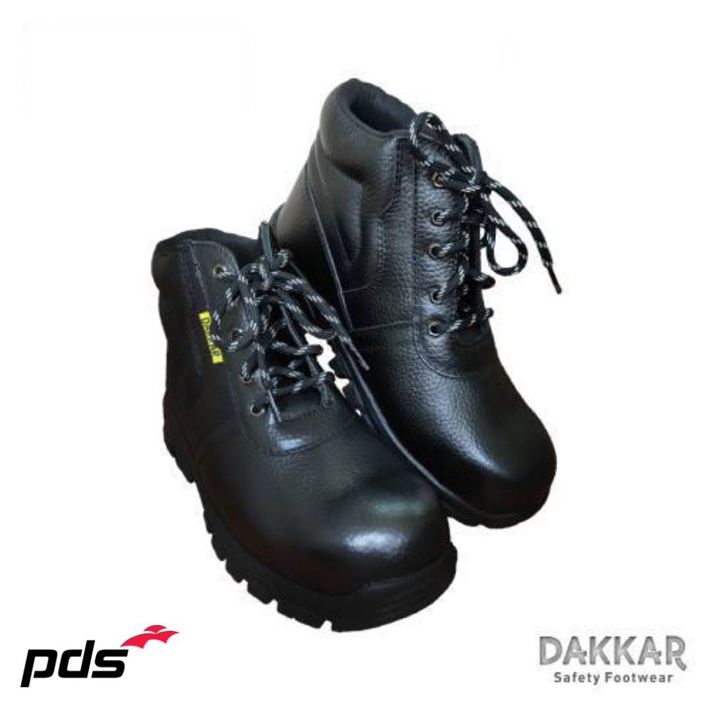 Jual Dakkar Safety Shoes / Sepatu Keselamatan Agung Black 1601 Pu ...
