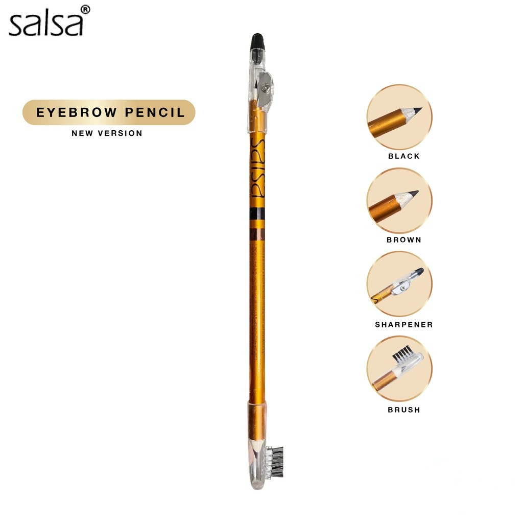 Jual SALSA 4in1 Eyebrow Guru x SALSA Eyebrow Pencil | Shopee Indonesia