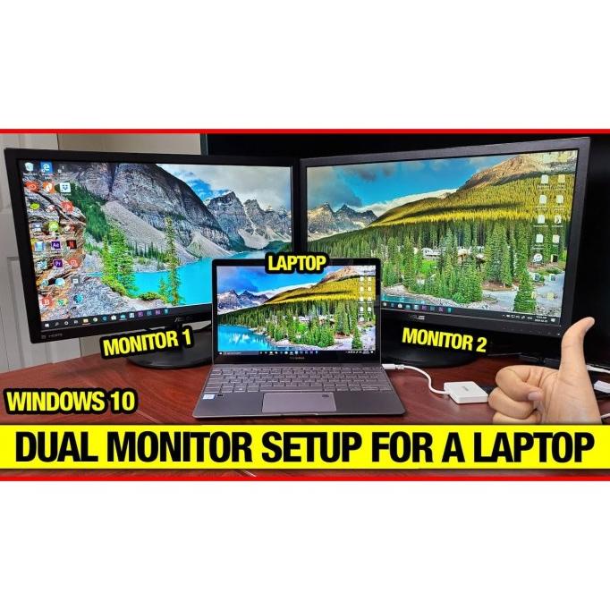 Jual Adapter Converter Hdmi To Vga - For Split Screen Expand Monitor ...