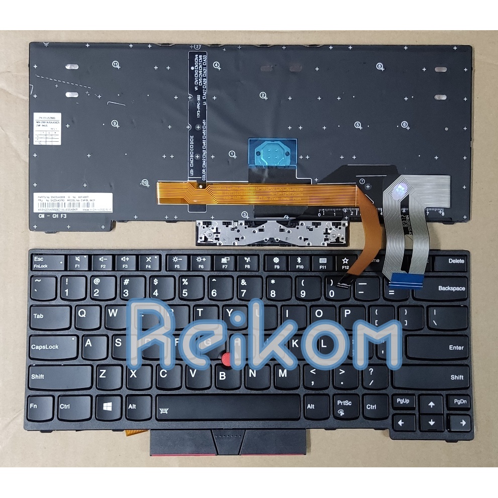 Jual Keyboard Lenovo Thinkpad Yoga E480 E485 E490 E490s E495 L380 L390 ...