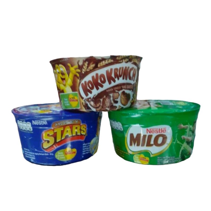 Jual Nestle Sereal Koko Krunch, Milo Choco Ball, Honey Star Cup ...