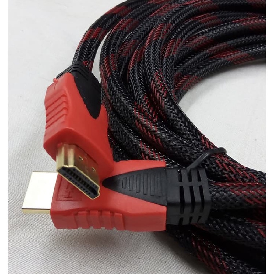 Jual Kabel Hdmi 5Meter Jaring / Hdmi 5 M/ Kabel Hdmi to Hdmi 5 Meter ...