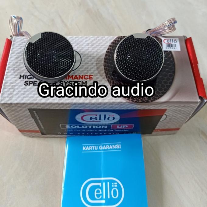 Jual Tweeter Cello solution UP | Shopee Indonesia