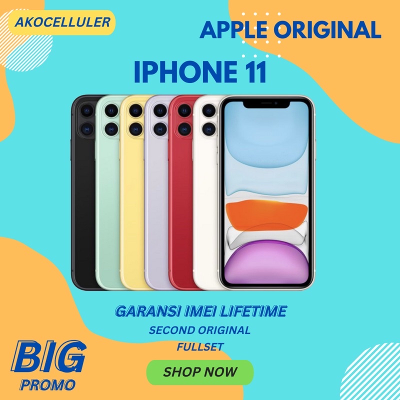 Jual iPhone 11 64 gb ex ibox | Shopee Indonesia