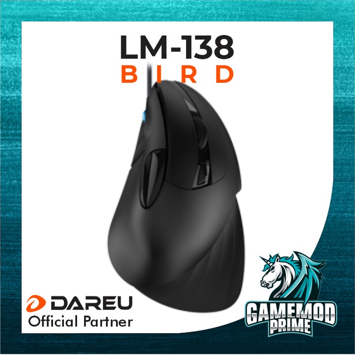 Jual Mouse Vertical Dareu LM138 Wired LM-138 Bird | Shopee Indonesia