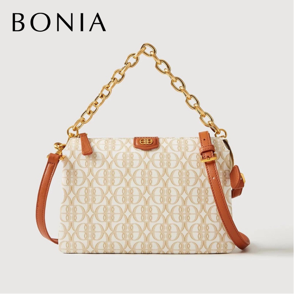 Jual Bonia - La Luna Monogram Shoulder Bag | Shopee Indonesia