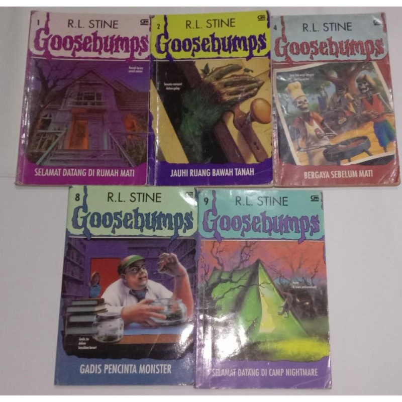Jual Novel - Novel Goosebumps By R.L. Stine (Original) | Shopee Indonesia