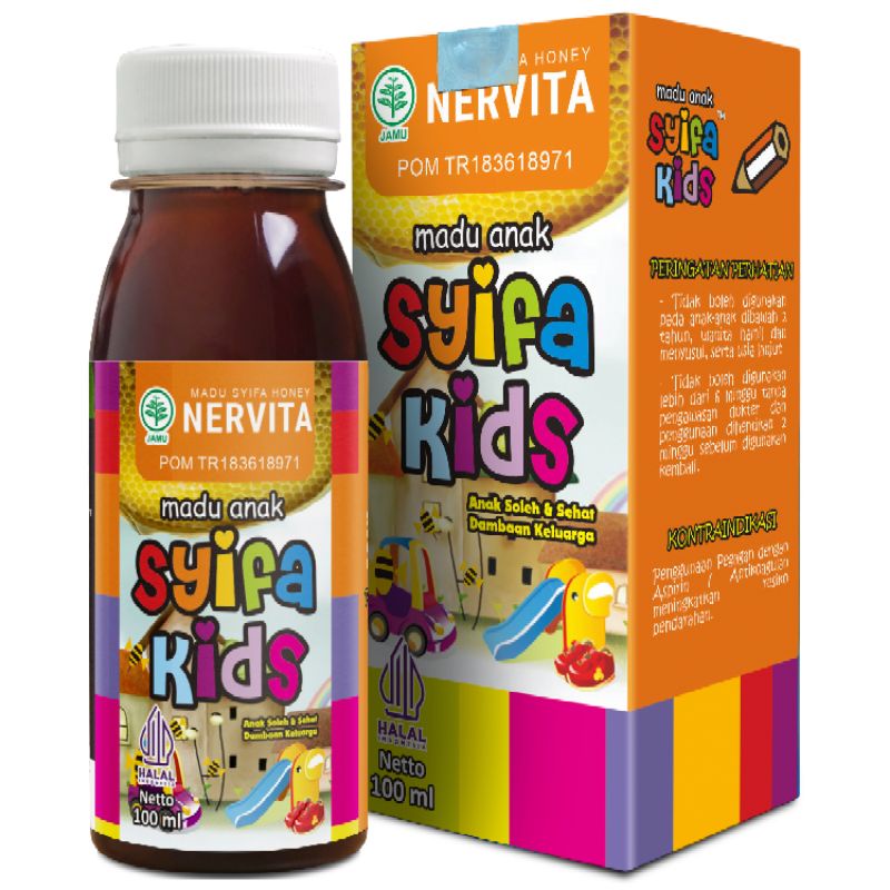 Jual Madu Anak Syifa Kids NERVITA - Cerdas Cendekia | Shopee Indonesia