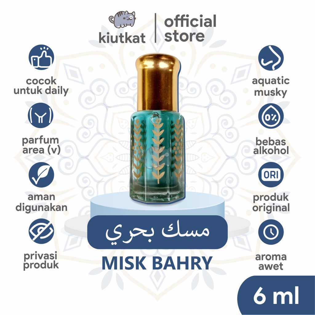 Jual MISK BAHRY / MISK THAHARAH Parfum Miss V Original Isi 6ml | Shopee ...
