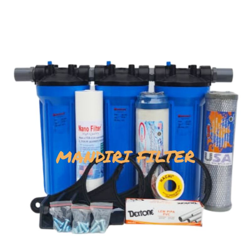 Jual Paket Filter Air 3 Tahap SGC / Filter Air Keruh / Filter Air Sumur ...