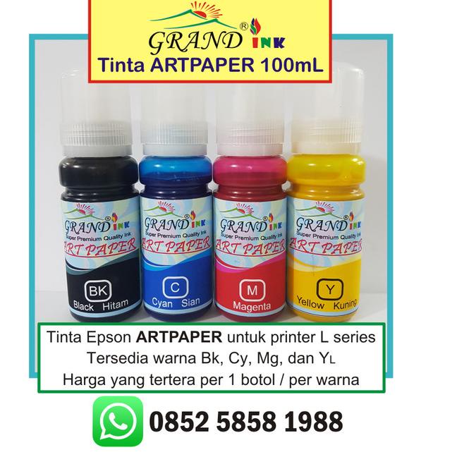 Jual Tinta Artpaper Grand Ink Diformulasikan Anti Mampet (100 g ...