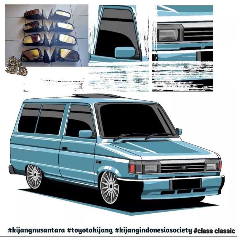 Jual [COD] Spion BMW e46 PNP kijang Grand Super Sepion Mobil Kijang ...