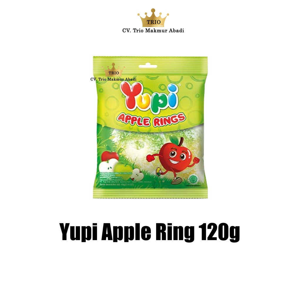Jual Permen yupi ring apple 120g | Shopee Indonesia