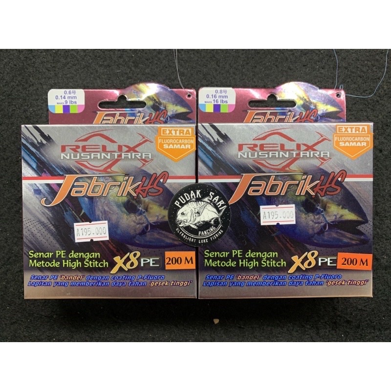 Jual PE RELIX NUSANTARA JABRIK HS x8 200M | Shopee Indonesia