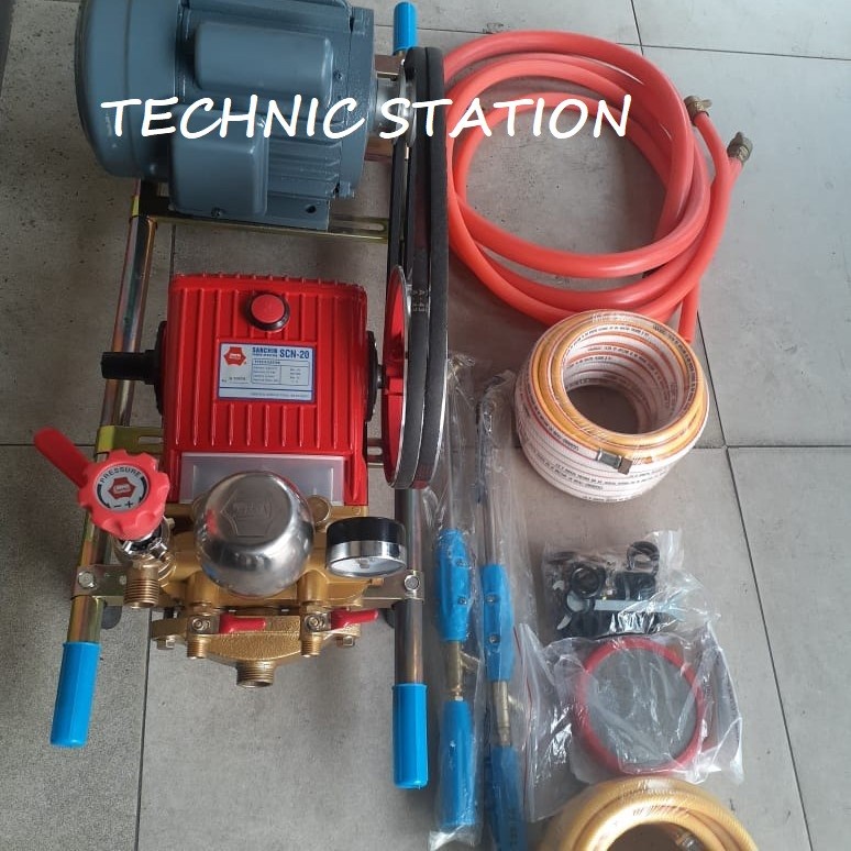 Jual mesin cuci steam sanchin 20 elektromotor 1HP | Shopee Indonesia