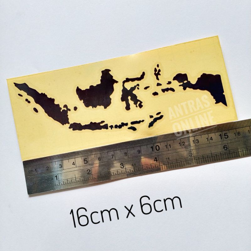 Jual stiker peta indonesia stiker cutting peta indonesia sticker motor ...
