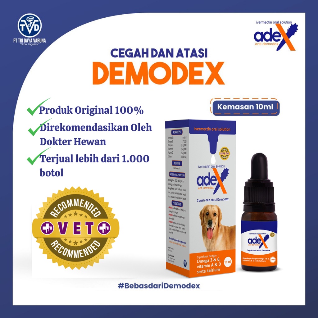 Jual Obat anjing gatal sakit jamuran jamur koreng kudis demodex demodwx ...
