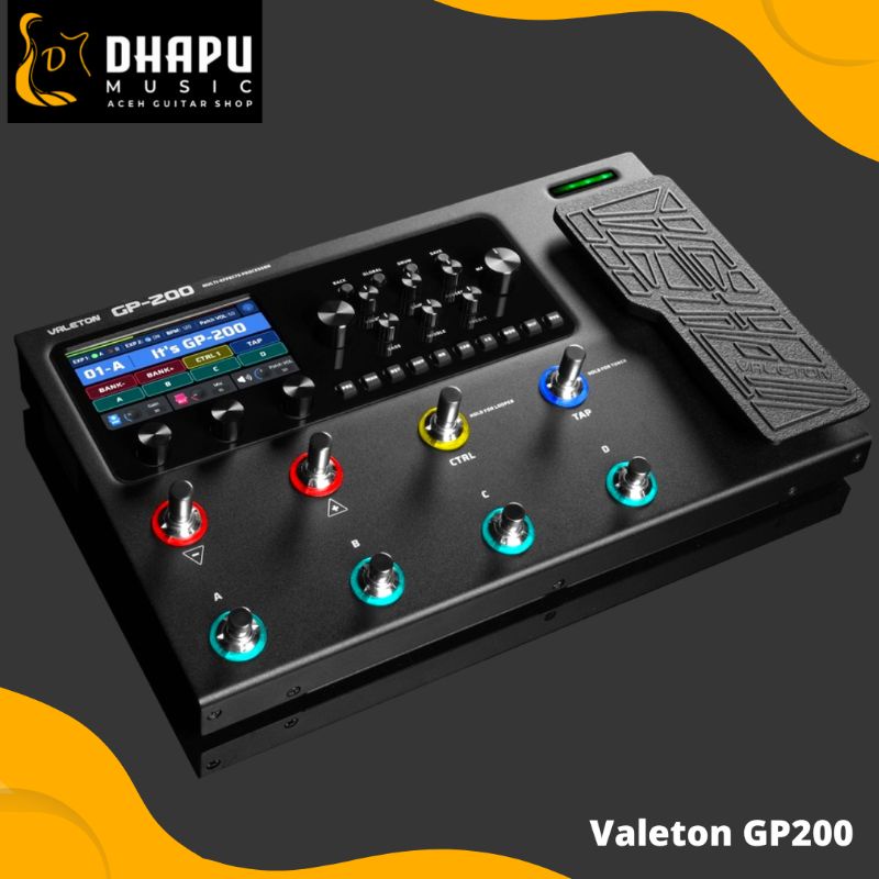 Jual Valeton GP 200 Multi Effects Valeton GP-200 Multi Effects ...
