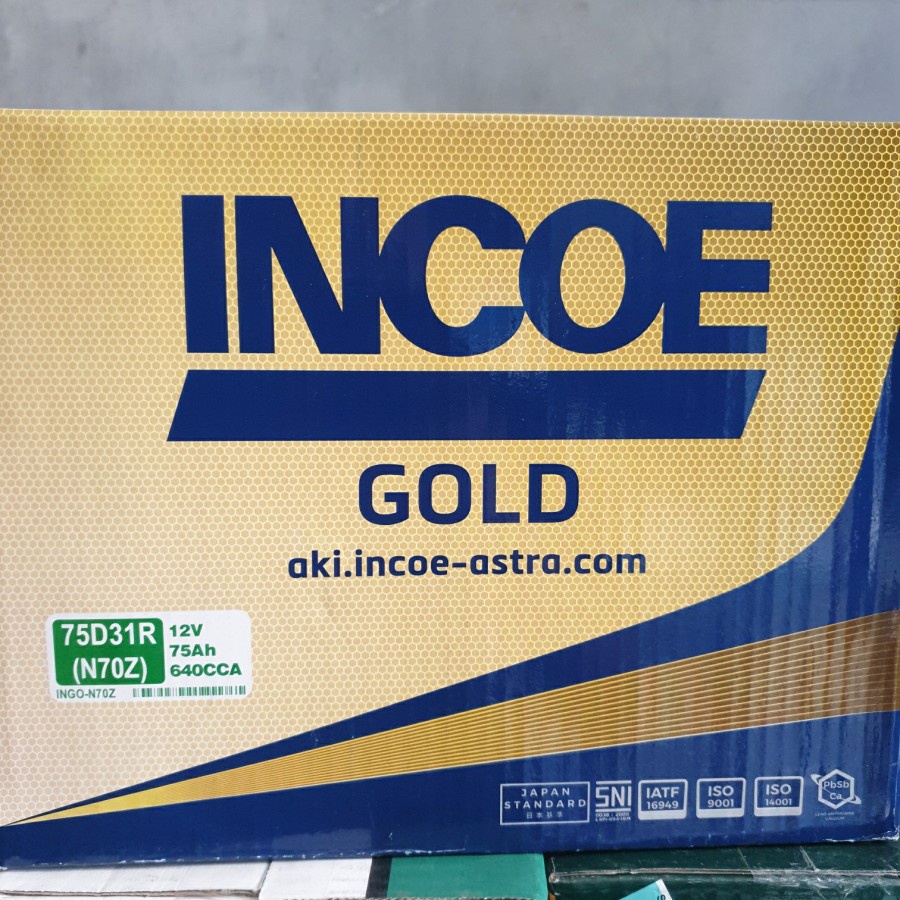 Jual Aki Incoe N70 Kuda Series Diesel Ranger SC DC Cefiro Mobil Basah ...