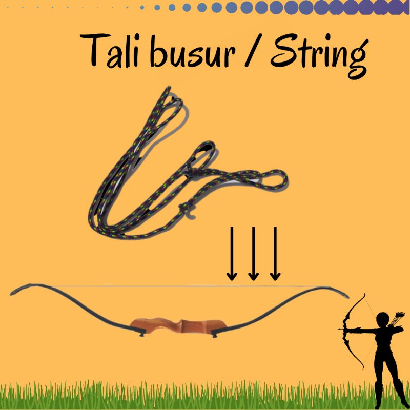 Jual Tali String Prusik Busur | Shopee Indonesia