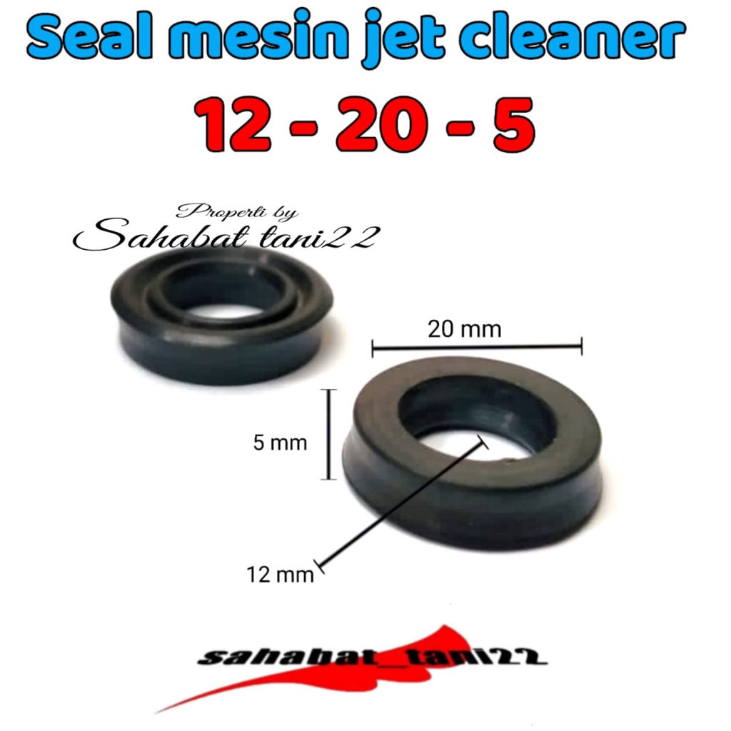 Jual Water seal jet cleaner oil seal jet cleaner 12 20 5 mm | Shopee ...