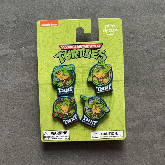 Jual Nickelodeon/Pin Club TMNT Enamel Pin Set | Shopee Indonesia