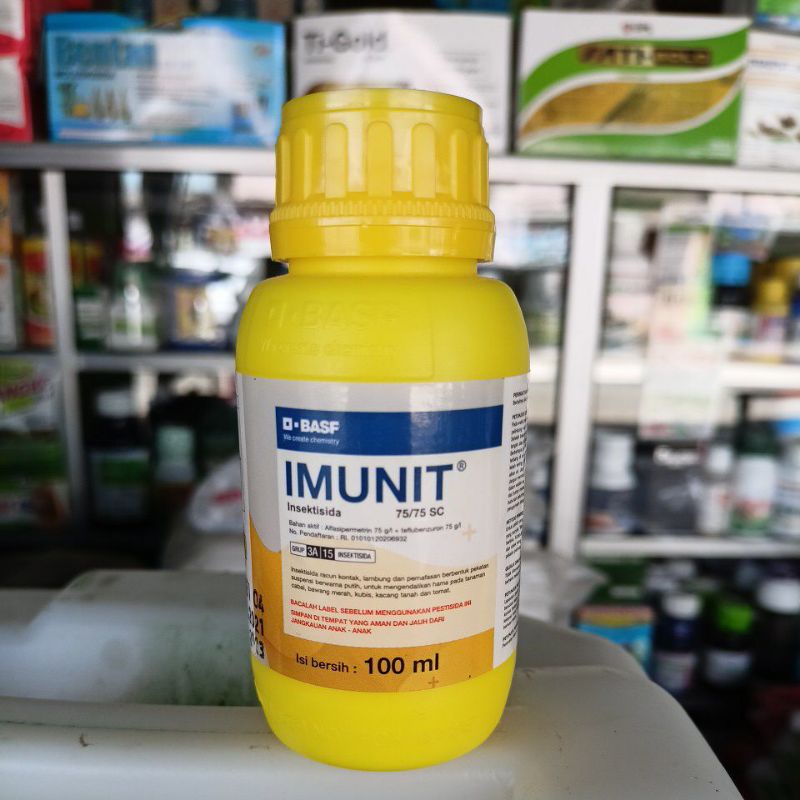 Jual Imunit 75 SC Insektisida Kontak Lambung Kemasan 100 ml | Shopee ...