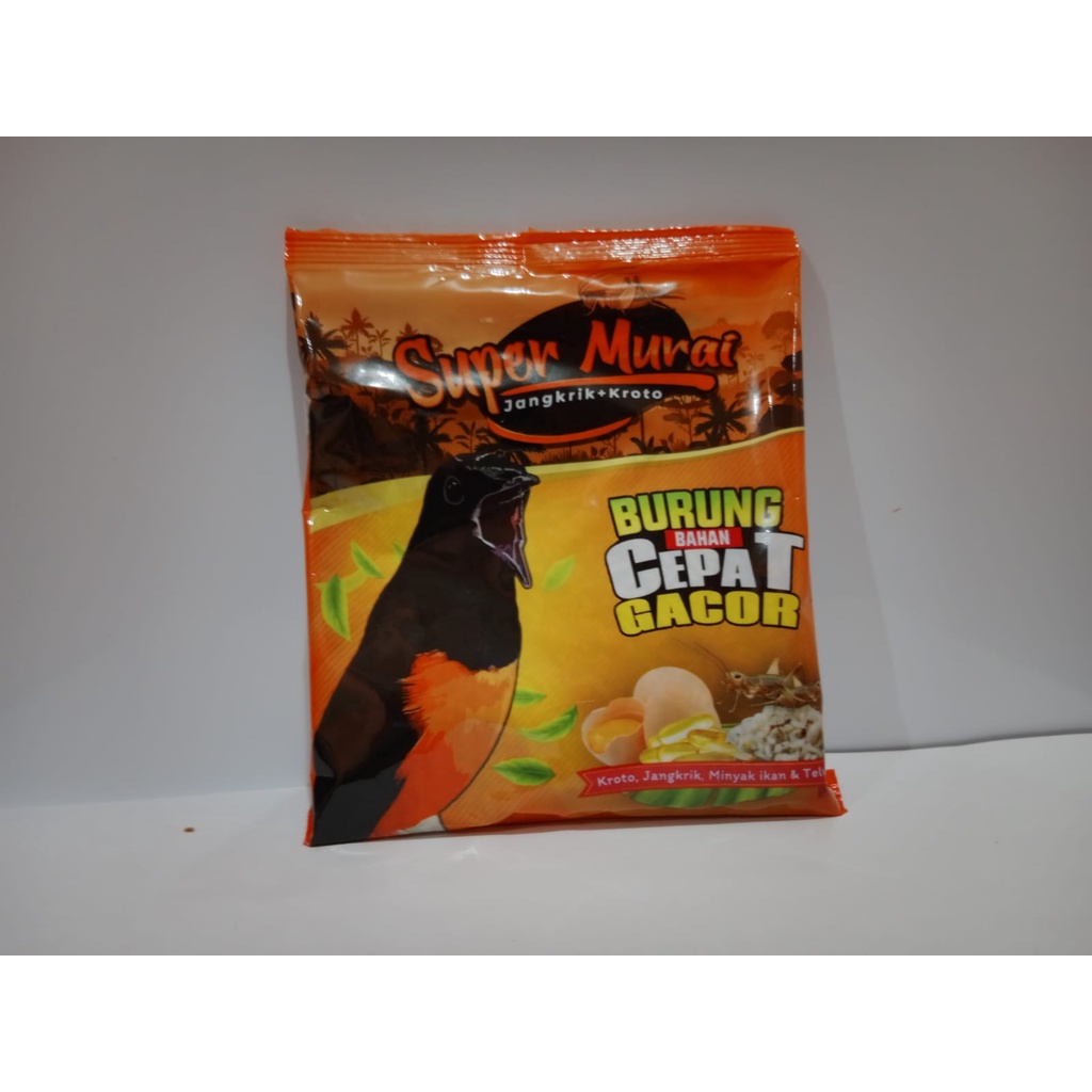 Jual voer super murai jangkrik kroto pakan burung murai batu sempati ...