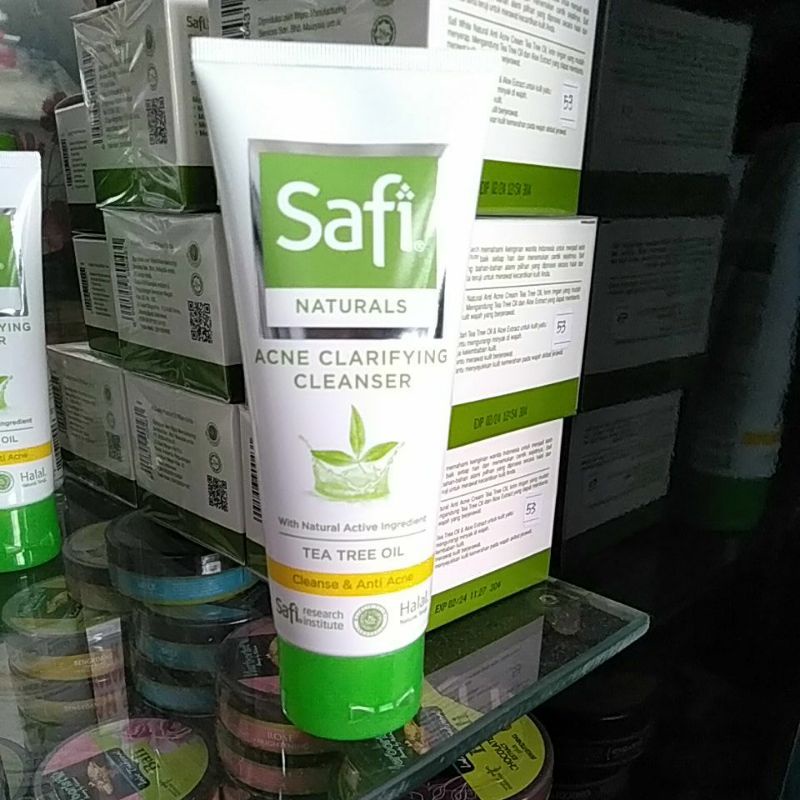Jual SAFI ANTI ACNE CLEANSER | Shopee Indonesia