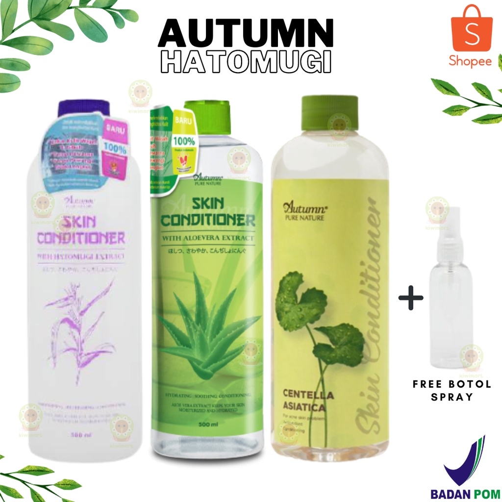 Jual AUTUMN TONER WITH HATOMUGI EXTRACT 500ML - AUTUMN TONER - HATOMUGI ...