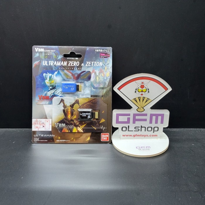 Jual VBM CARD SET ULTRAMAN VOL.01 ULTRAMAN ZERO & ZETTON RAHSU | Shopee ...