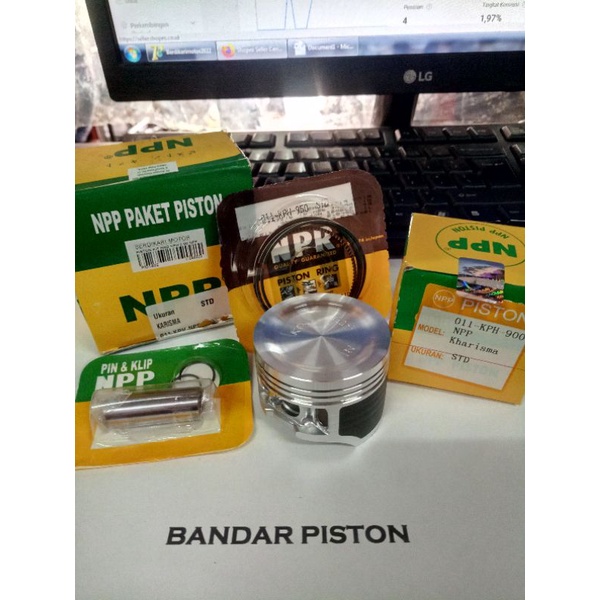 Jual Piston Kit NPP Supra X 125 Kharisma (KPH) | Shopee Indonesia