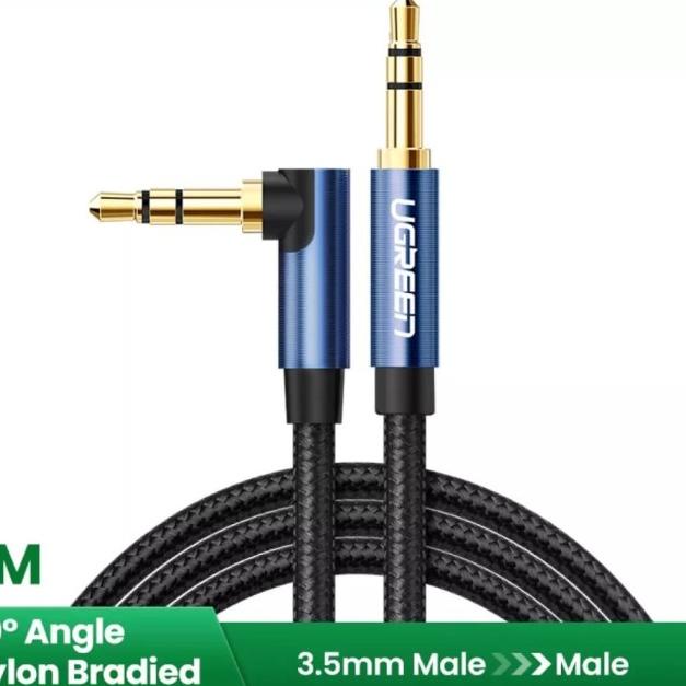 Jual Ugreen Nylon Kabel Audio Jack 3.5 mm Extension 200 cm Kabel Aux 3 ...