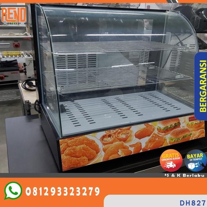 Jual Display Makanan / Showcase Warmer Pemanas DH827 | Shopee Indonesia