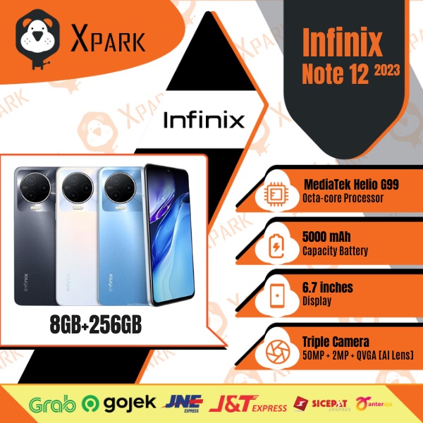 Jual Infinix Note 12 2023 [ X676C ] Smartphone ( Ram 8GB + 256GB ...