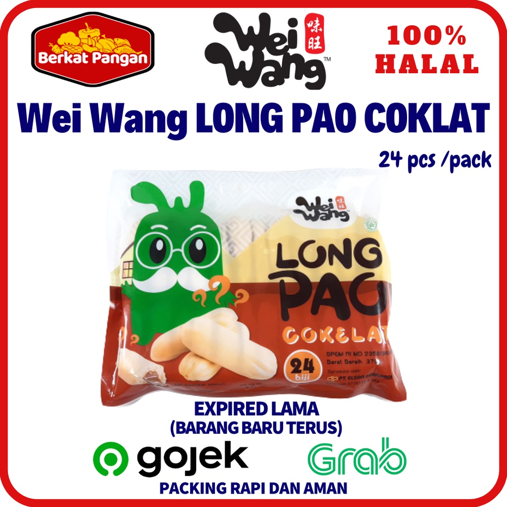 Jual WEIWANG long pao coklat 24s 370gr | Shopee Indonesia